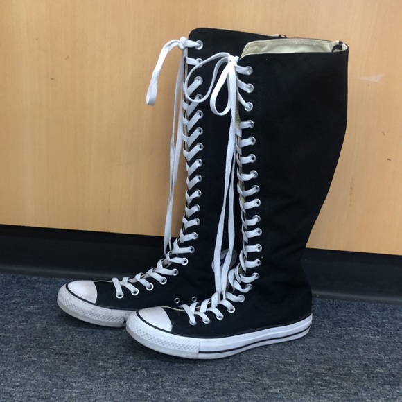 Converse | Shoes | Vintage Converse All Star Chuck Taylor Lacezip Up ...